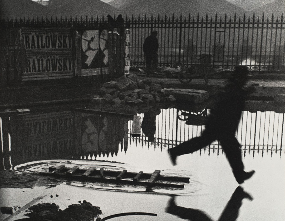 Behind the Gare Saint-Lazare by Henri Cartier-Bresson
