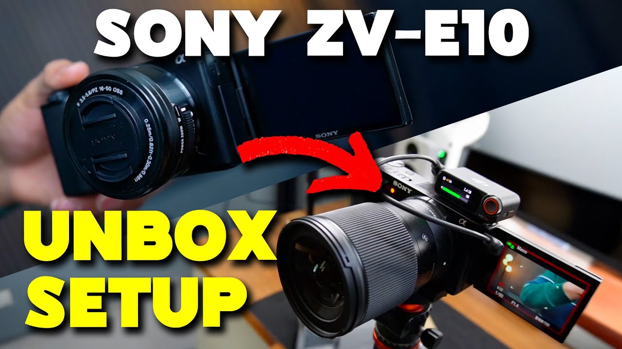 Sony ZV-E10 Unboxing with TheChrisReview